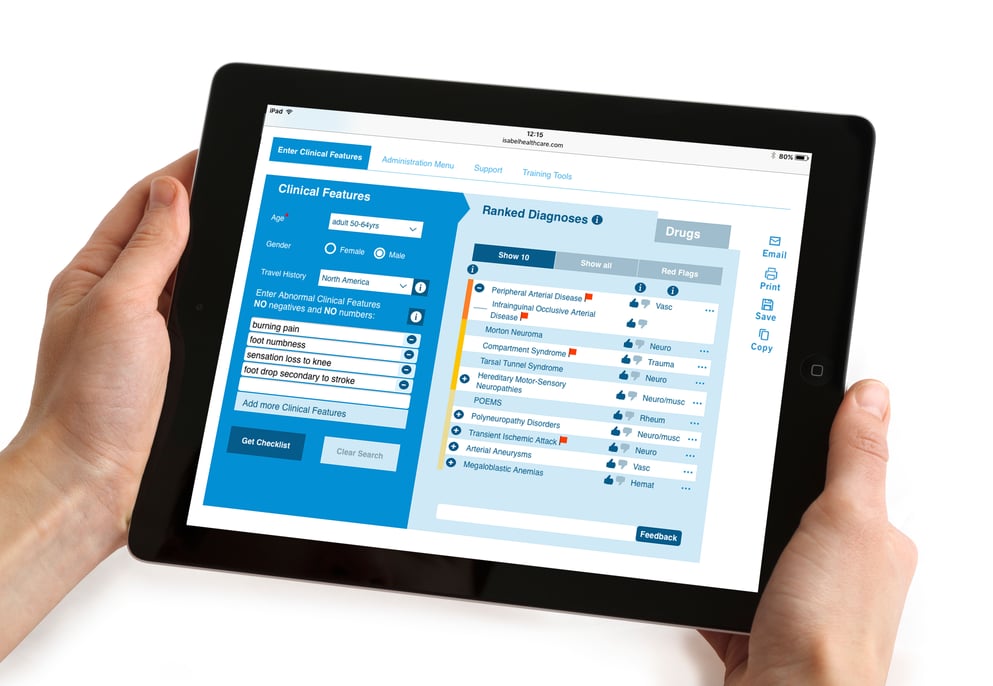 Isabel mobile, tablet and desktop - updated responsive interface