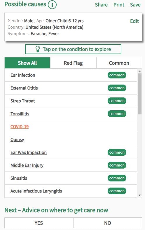 Where To Now? Triage tools and why A&E isn’t always the answer